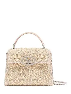 Valentino Garavani Vsling Mini Handbag - Cream