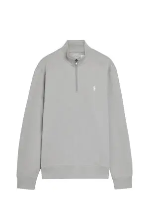 Polo Ralph Lauren Cotton-blend Half-zip Sweatshirt - Grey