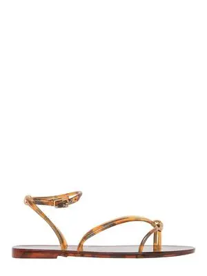 DOLCEVITA Kenley Vinyl Sandals - Tortoise Jelly
