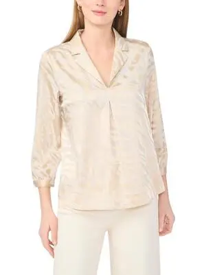 Vince Camuto Satin Shirt - Birch