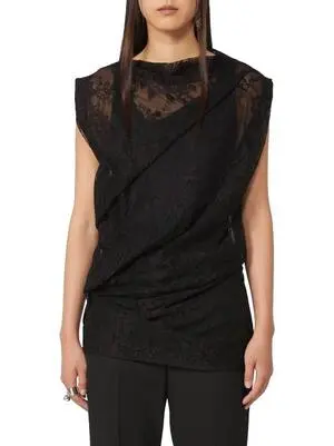 SPORTMAX Cupola Lace Top