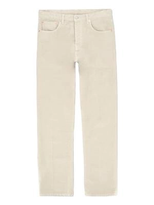 FORTELA Five-pocket Moleskin Trousers - Cream