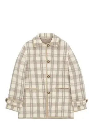 FORTELA Danielle Plaid Wool Jacket - Multicolor