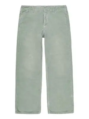 FORTELA Jamiet Corduroy Chino Trousers - Light Green