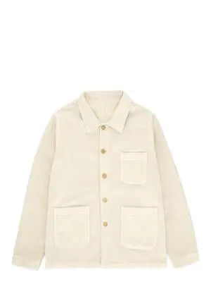 FORTELA Fortela Fergus Moleskin Chore Jacket Cream