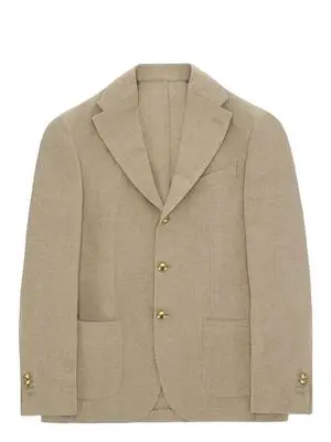 FORTELA Cotton Regular Fit Single-Breasted Jacket