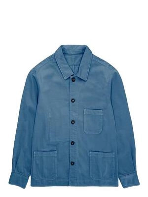 FORTELA Seneca Cotton Overshirt - Blue