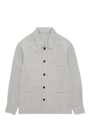 FORTELA Seneca Cotton Overshirt - Grey