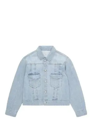 FORTELA Western Bleach Denim Jacket - Bleach Wash