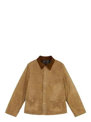FORTELA Renny Waxed Cotton Jacket - Light Brown