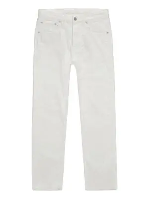 FORTELA Corduroy Five Pocket Trousers - Ecru