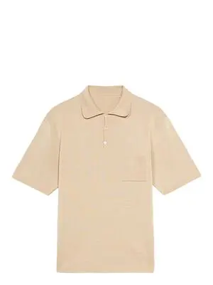 FORTELA Chris Short Sleeve Polo - Ecru