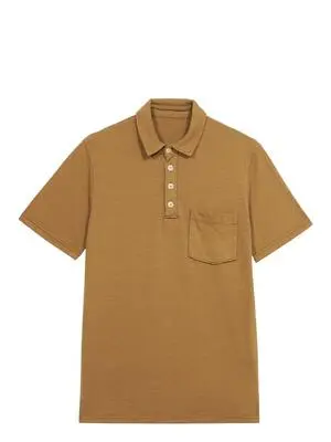 FORTELA Maverick Short Sleeve Polo - Camel