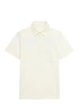 FORTELA Maverick Short Sleeve Polo - Ecru