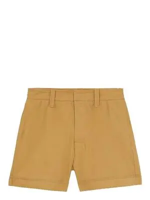 FORTELA Cotton Twill Shorts - Camel