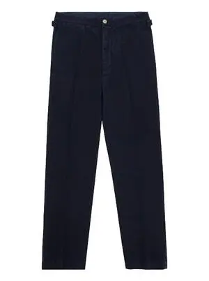 FORTELA Oklahoma Cotton Trousers - Blue