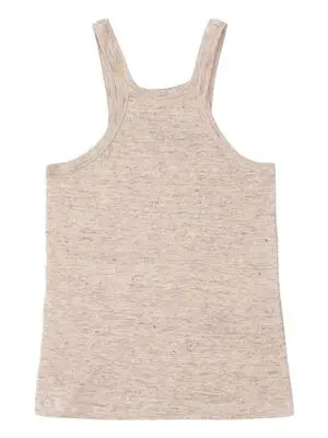 FORTELA Cassidy Linen Tank Top - Melange Grey