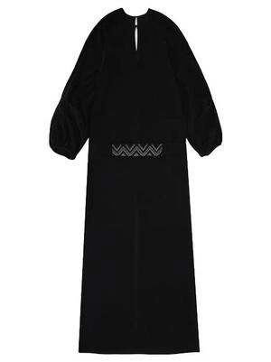 FORTELA Fortela Gilberte Silk Maxi Dress Black