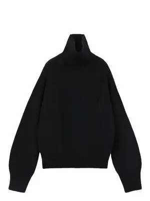 FORTELA Lucy High Neck Sweater - Black