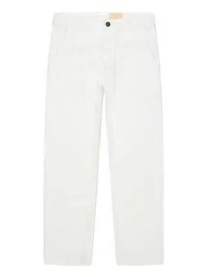 FORTELA Japan Denim Fatigue Pants - White
