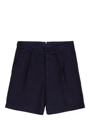 FORTELA Cotton Bermuda Shorts - Blue