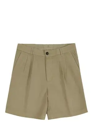 FORTELA Cotton Bermuda Shorts - White