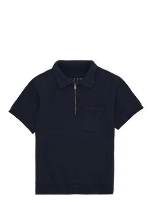 FORTELA Yale Short Sleeve Sweatshirt - Blue