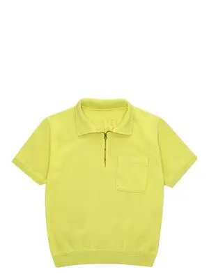 FORTELA Yale Short Sleeve Sweatshirt - Yellow