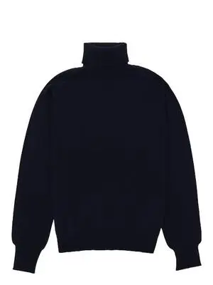 FORTELA Shannon High Neck Jumper - Dark Blue