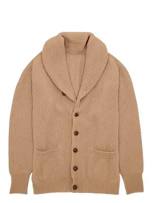 FORTELA Cashmere Cardigan - Beige