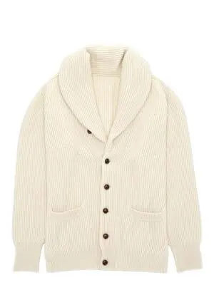 FORTELA Cashmere Cardigan - Cream