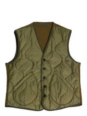FORTELA Quilted Liner Gilet - Green