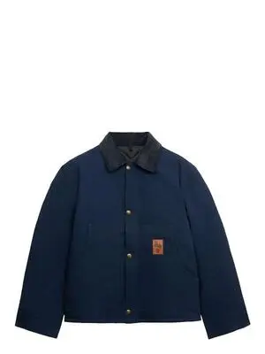 FORTELA Vintage Cotton Jacket - Blue