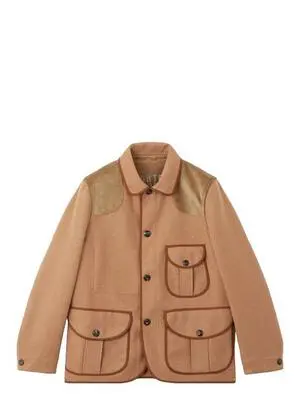 FORTELA Hunting Wool-Blend Jacket Camel