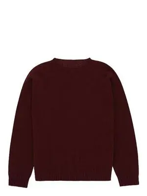 FORTELA Wool Jumper - Burgundy