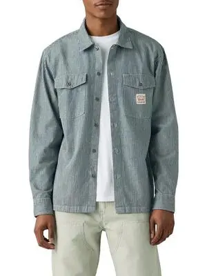 LEVI'S Stripe Button-up Work Shirt - Washington Stripe Ii