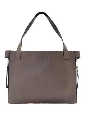 ALLSAINTS Marlo Leather East/west Tote - Mocha Brown