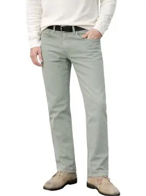 Fidelity Denim Jimmy Slim Straight-Leg Jeans Moss