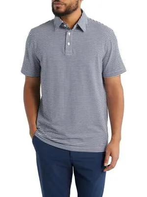 G/fore All Play Stripe Performance Polo - Twilight