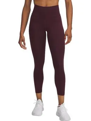 Under Armour Meridian Ankle Leggings - Dark Maroon//dark Maroon