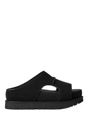 UGG Goldenstar Hi Cutout Slide Sandal - Black