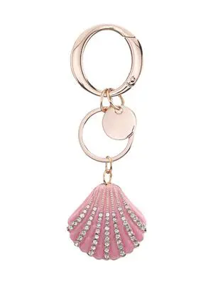 Nina Seashell Bag Charm Icy Pink