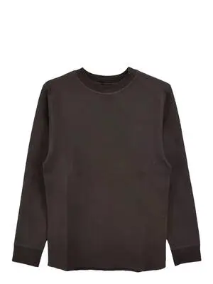OMAR AFRIDI Thermal Long-sleeve Sweater - Brown