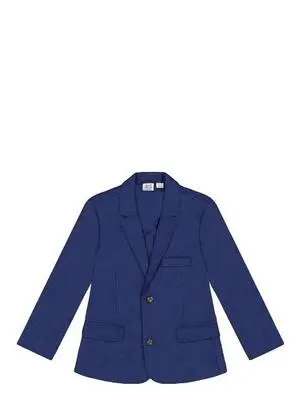 DEUX PAR DEUX Two-button Tailored Cut Blazer - Blue