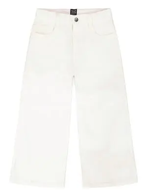 DEUX PAR DEUX Wide Leg Jeans White