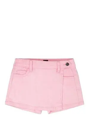 DEUX PAR DEUX Stretch Twill Skort With Pockets - Pink