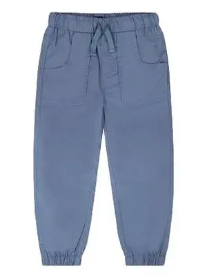 DEUX PAR DEUX Parachute Jogger With Patch Pockets - Blue Grey
