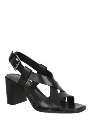 Nordstrom Kalindi Cross Strap Sandal - Black