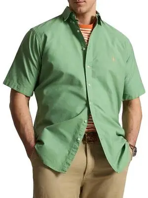 Polo Ralph Lauren Big & Tall Oxford Sport Shirt V2 - Outback Green