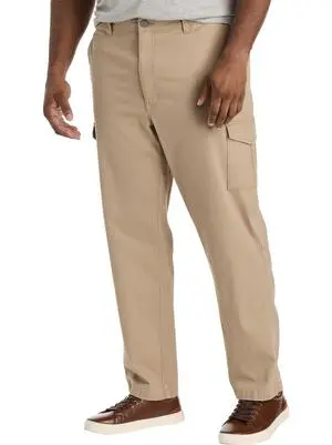 TRUE NATION BY DXL Big & Tall Everyday Cargo Pants - Dune
